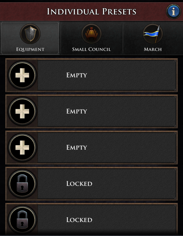 Preset Manager Guide – Organize your Gear, Hero Council and March ...
